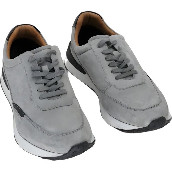 Thomas & Vine | Shoes | Thomas Vine Lowe Leather Oxford Sneakers Gray ...